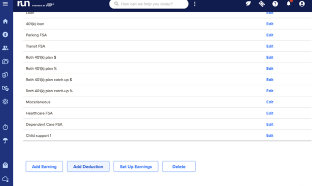 How to Set Up Deduction Codes and Match Policies in ADP Run
