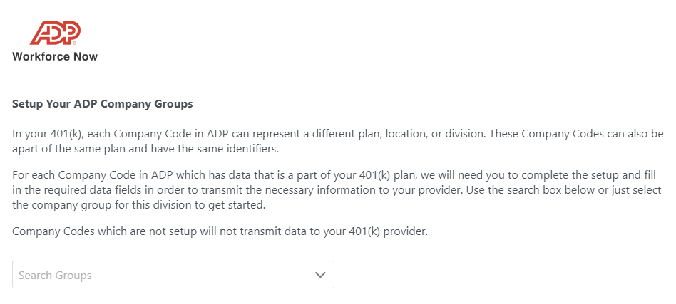 Complete Set Up Instructions for ADP WorkForce Now and ADP TotalSource