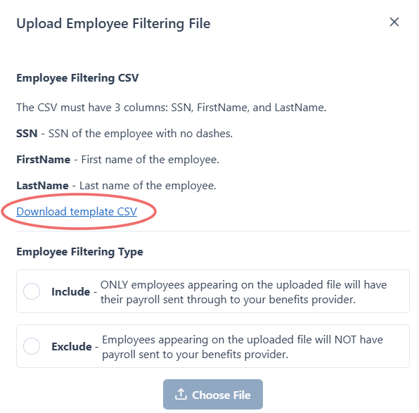 How to Use the Employee Filtering Feature in Payroll Integrations App