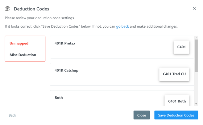 How to Map Your Deduction and Earnings Codes on the Payroll Integrations Platform
